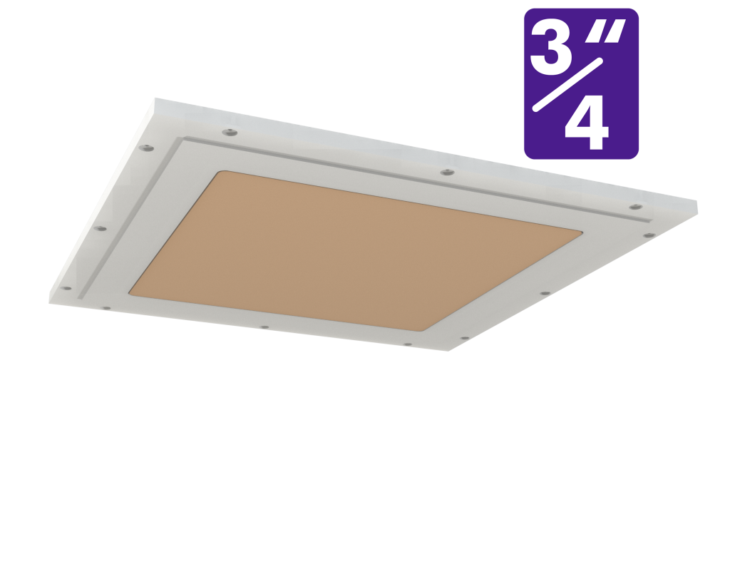 TAP Ceiling Panel for 5/8" Drywall (3/4" Panel & Frame) - Primed Frame